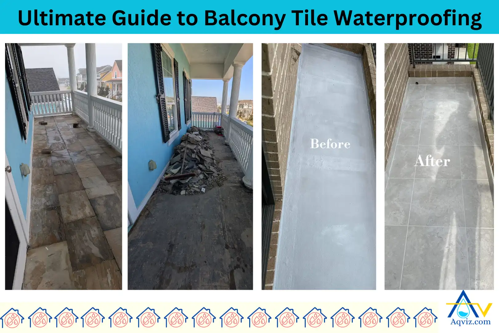 Ultimate Guide for Balcony Tile Waterproofing