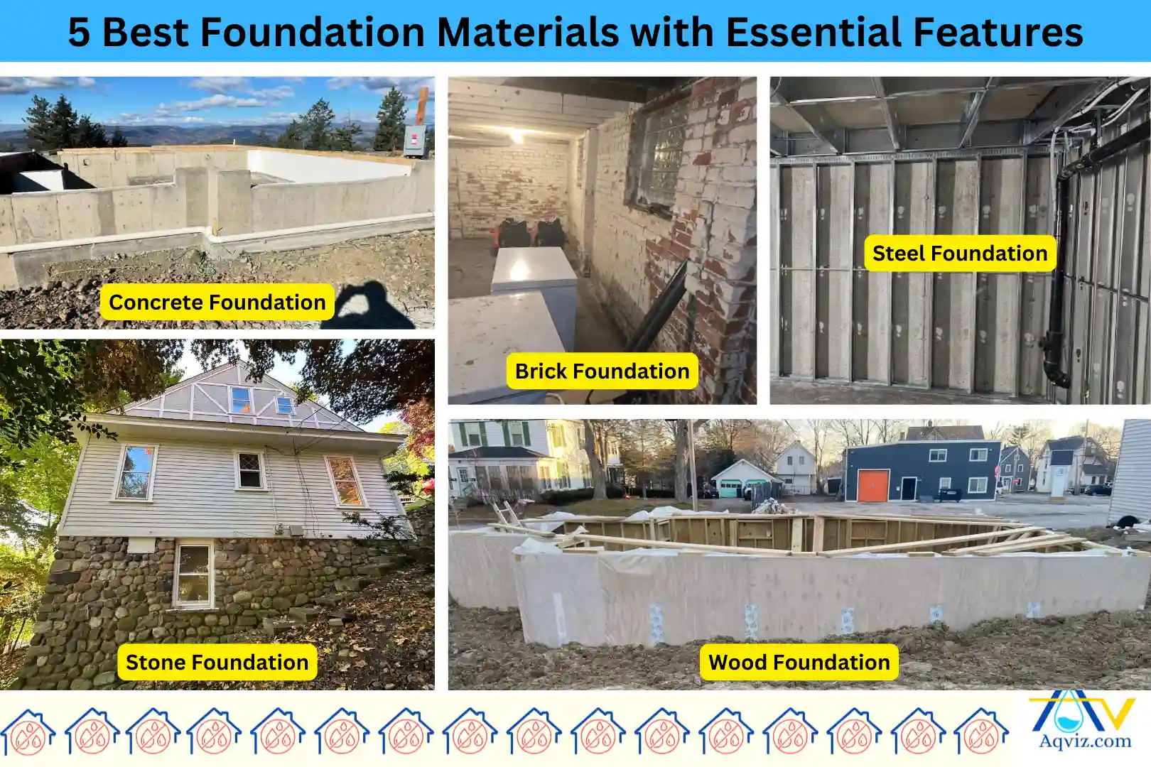 5 Best Foundation Materials with Essential Features