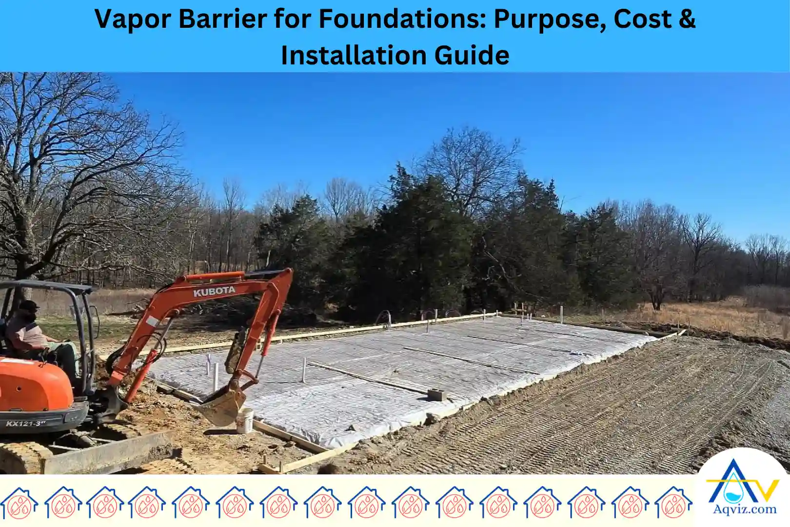 Vapor Barrier for Foundations: Purpose, Cost & Installation Guide