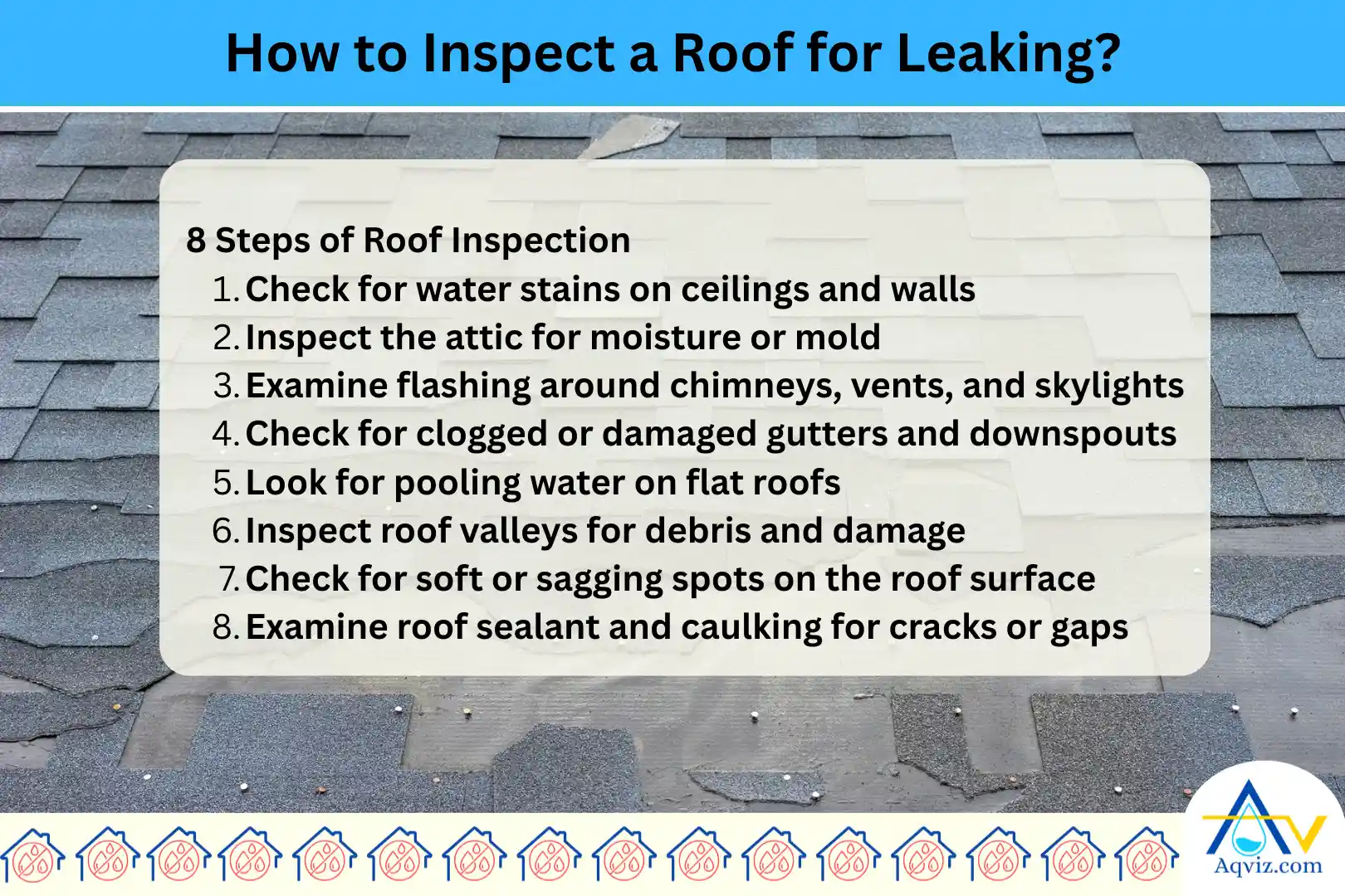 How to Inspect a Roof for Leaking?